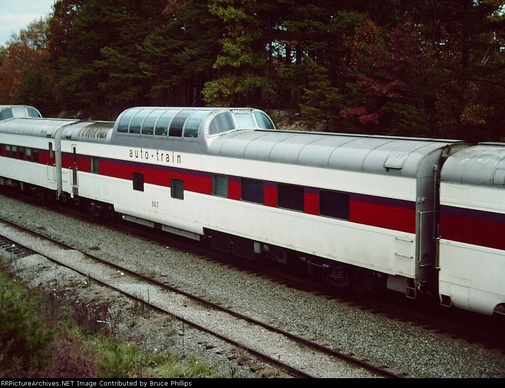 Original Auto Train - Dome Diner #807 - Lorton VA - Oct. 1976